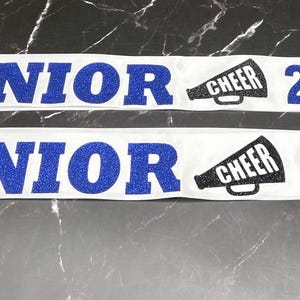 Senior Sashes Designed for Your Team. Price Listed is for Each ...