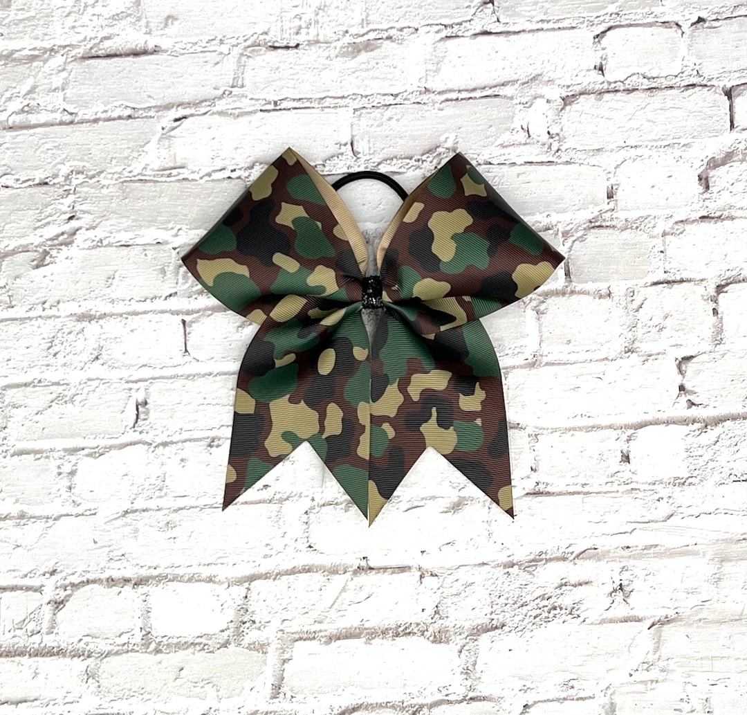 Camo Bows With or Without Writing. Price Listed is per Individual Bow ...