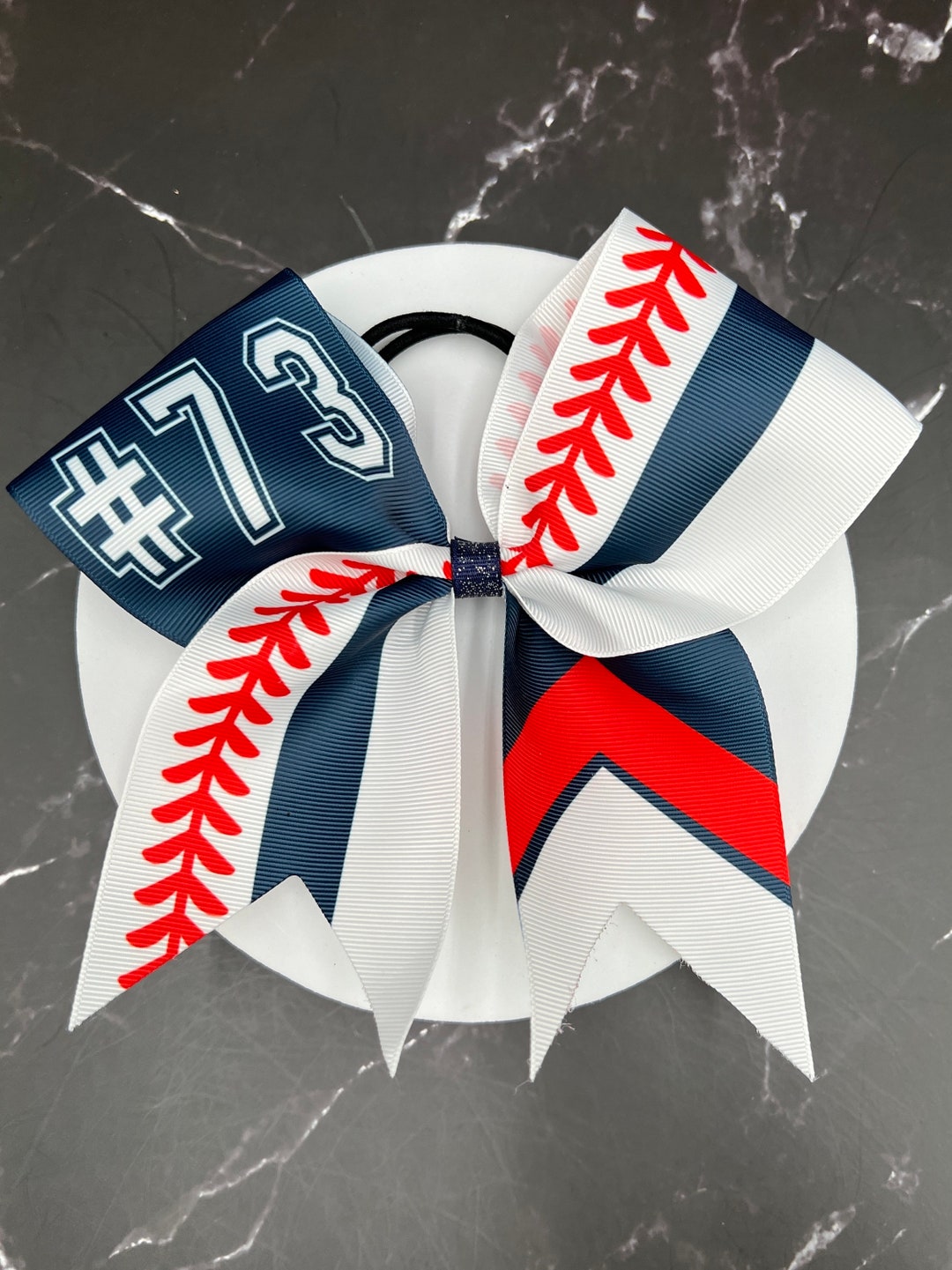 Custom Softball Bow Made in Your Team Colors. Price Listed is per Bow ...