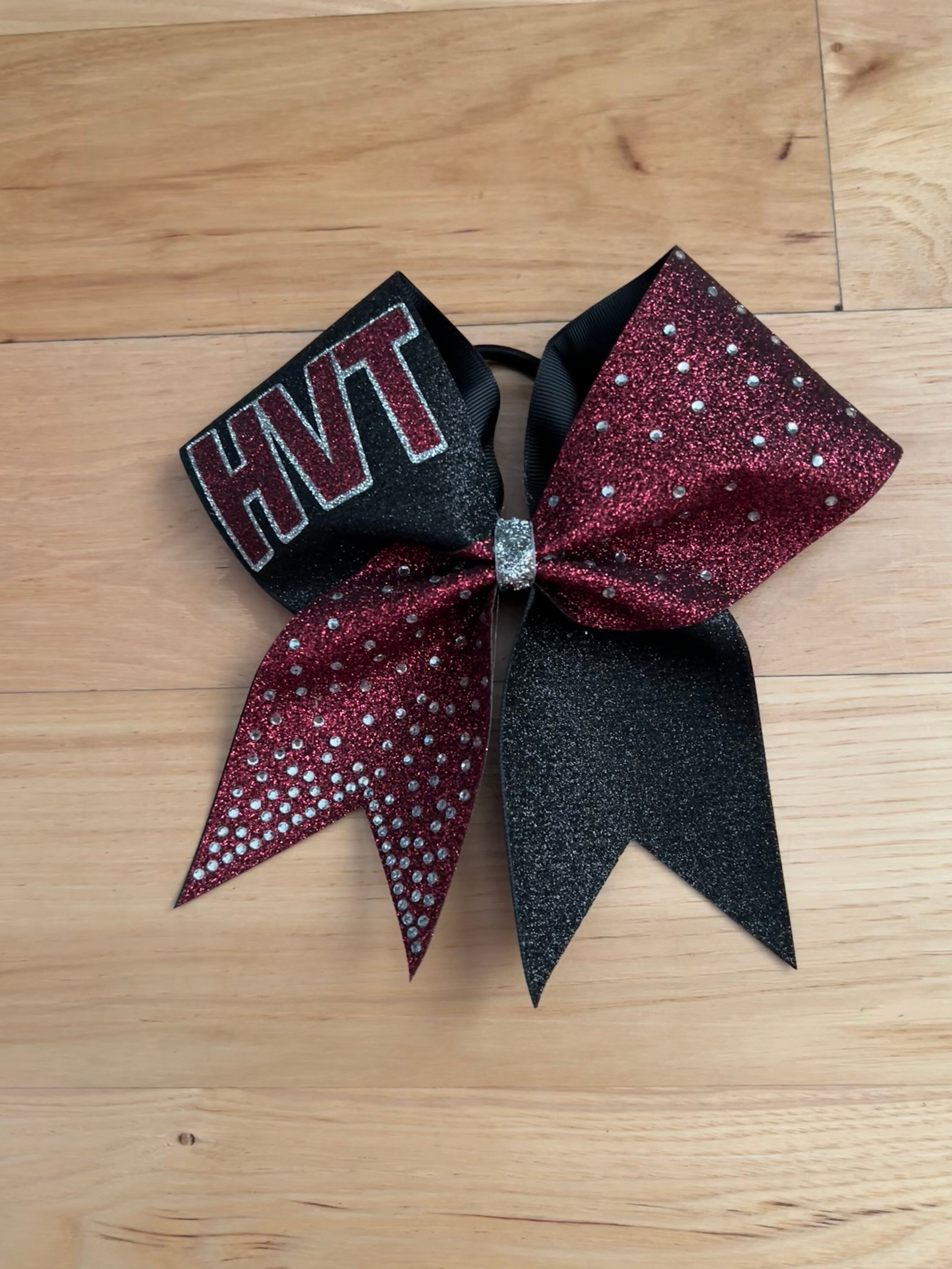 3 Custom Cheer Bows Made in Your Team Colors. Rhinestone - Etsy