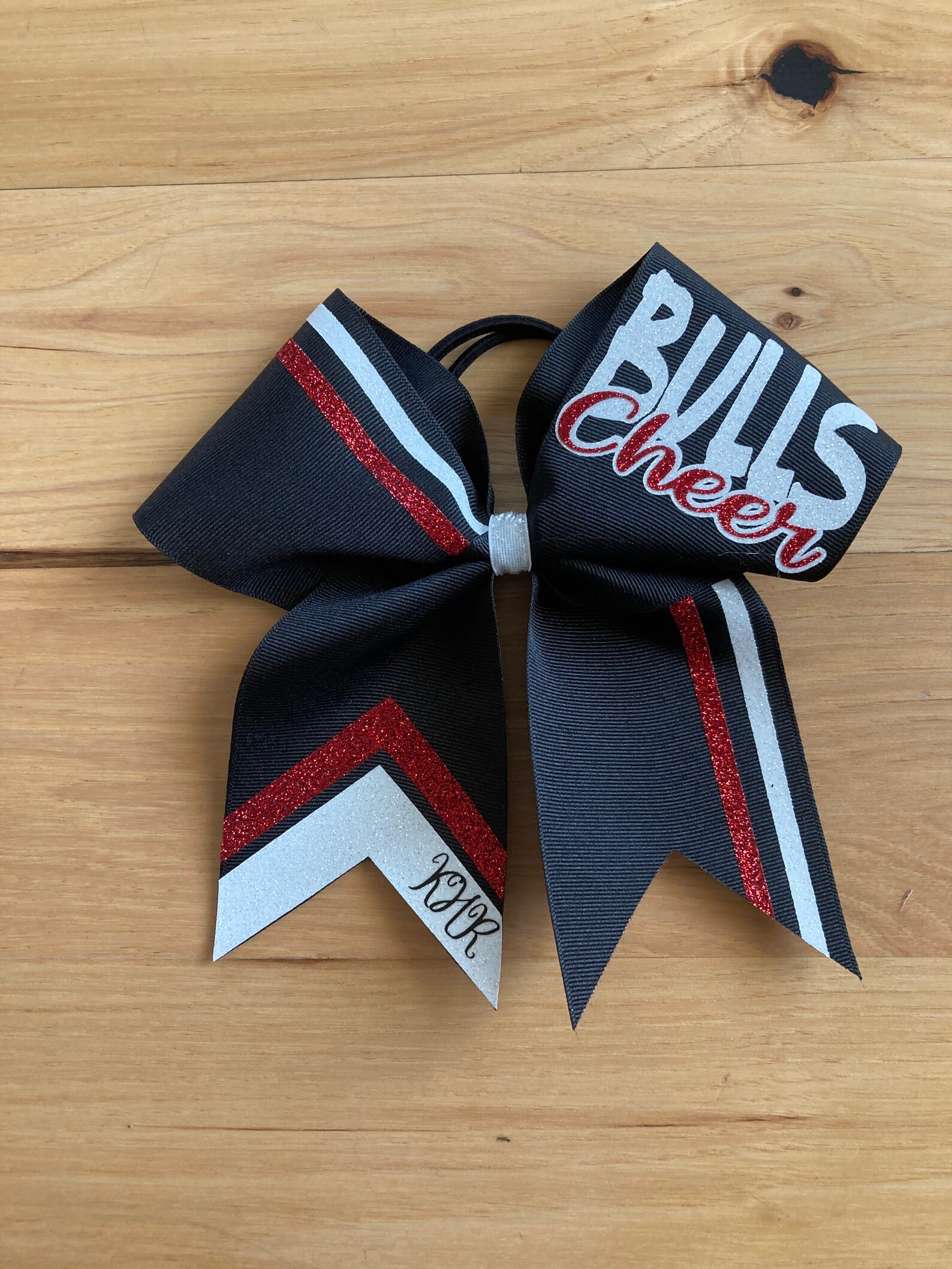Cheer Bow With Personalized Name and Team Colors. Price Listed - Etsy