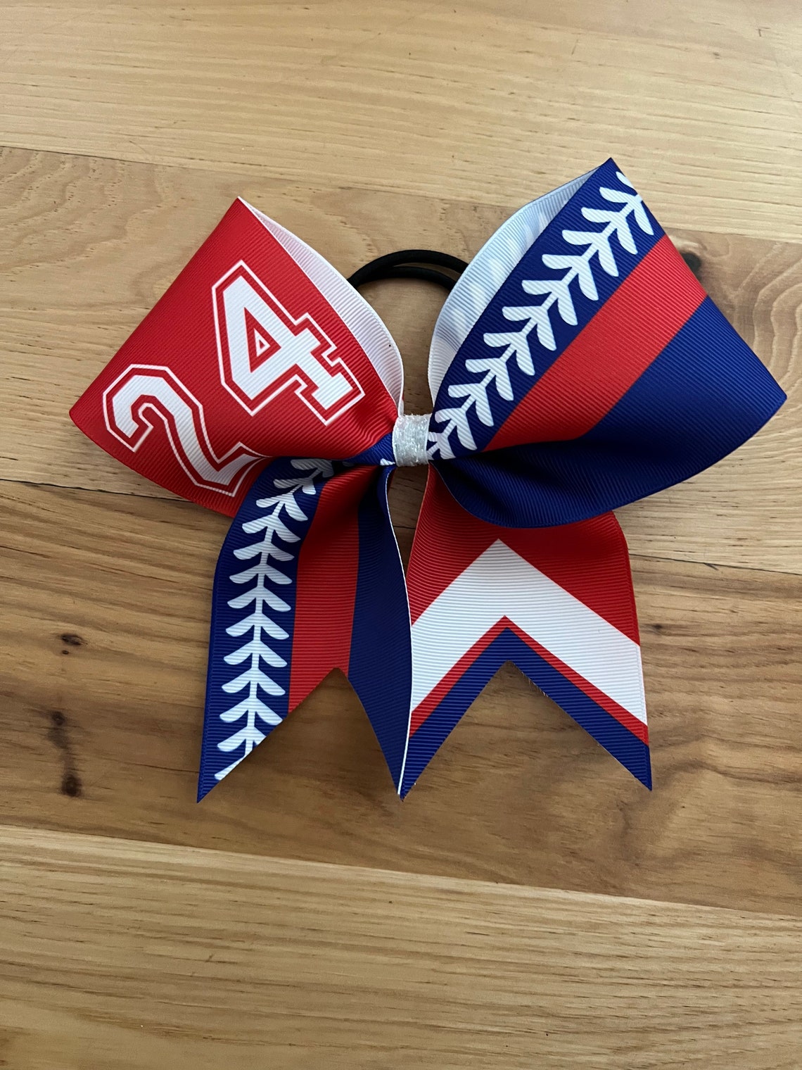 Custom Softball Bow Made in Your Team Colors. Price Listed is - Etsy