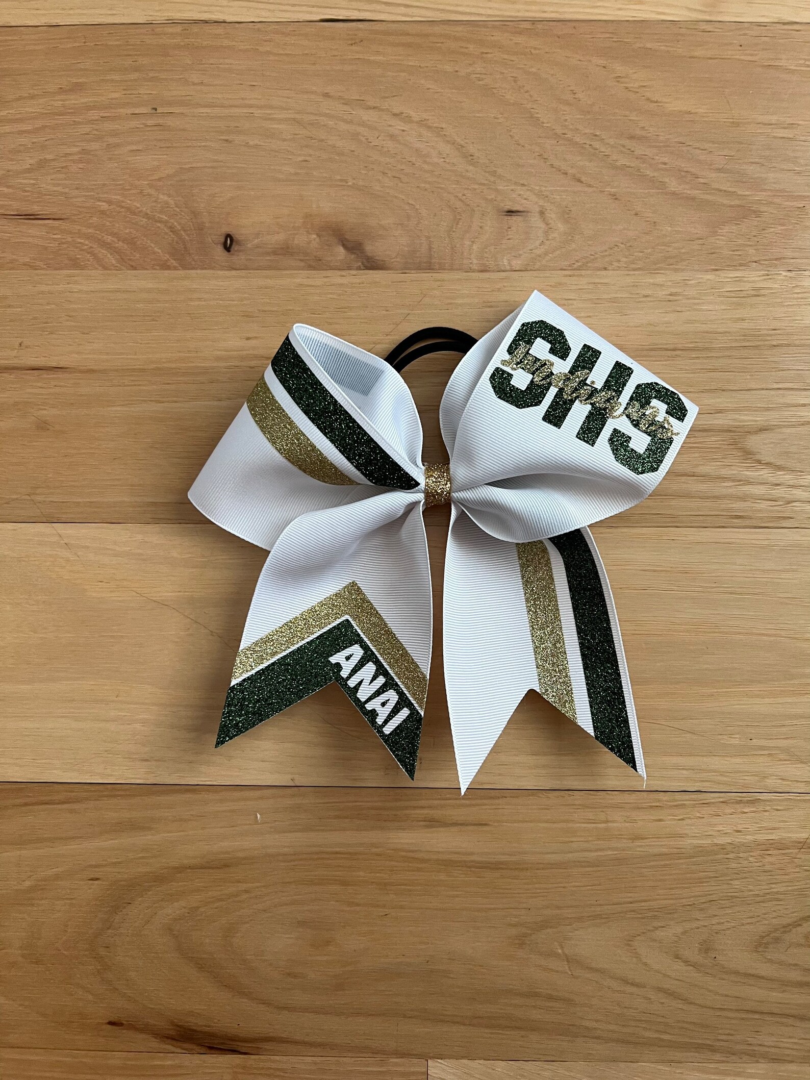 Cheer Bow With Personalized Name and Team Colors. Price Listed - Etsy