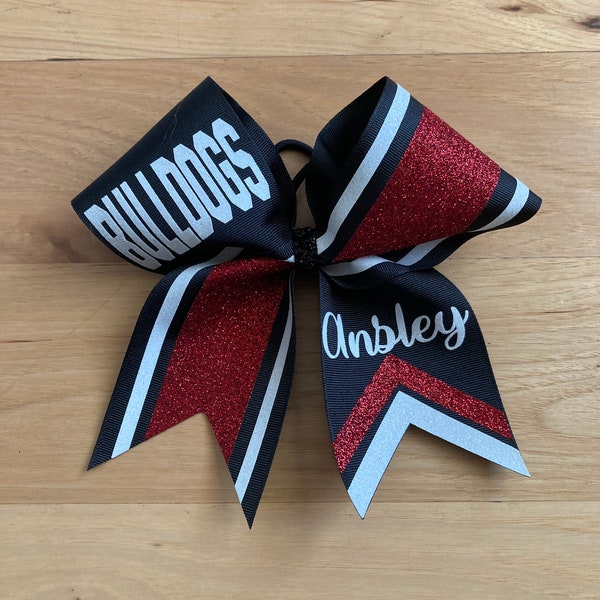 Custom Cheer Bows - Etsy