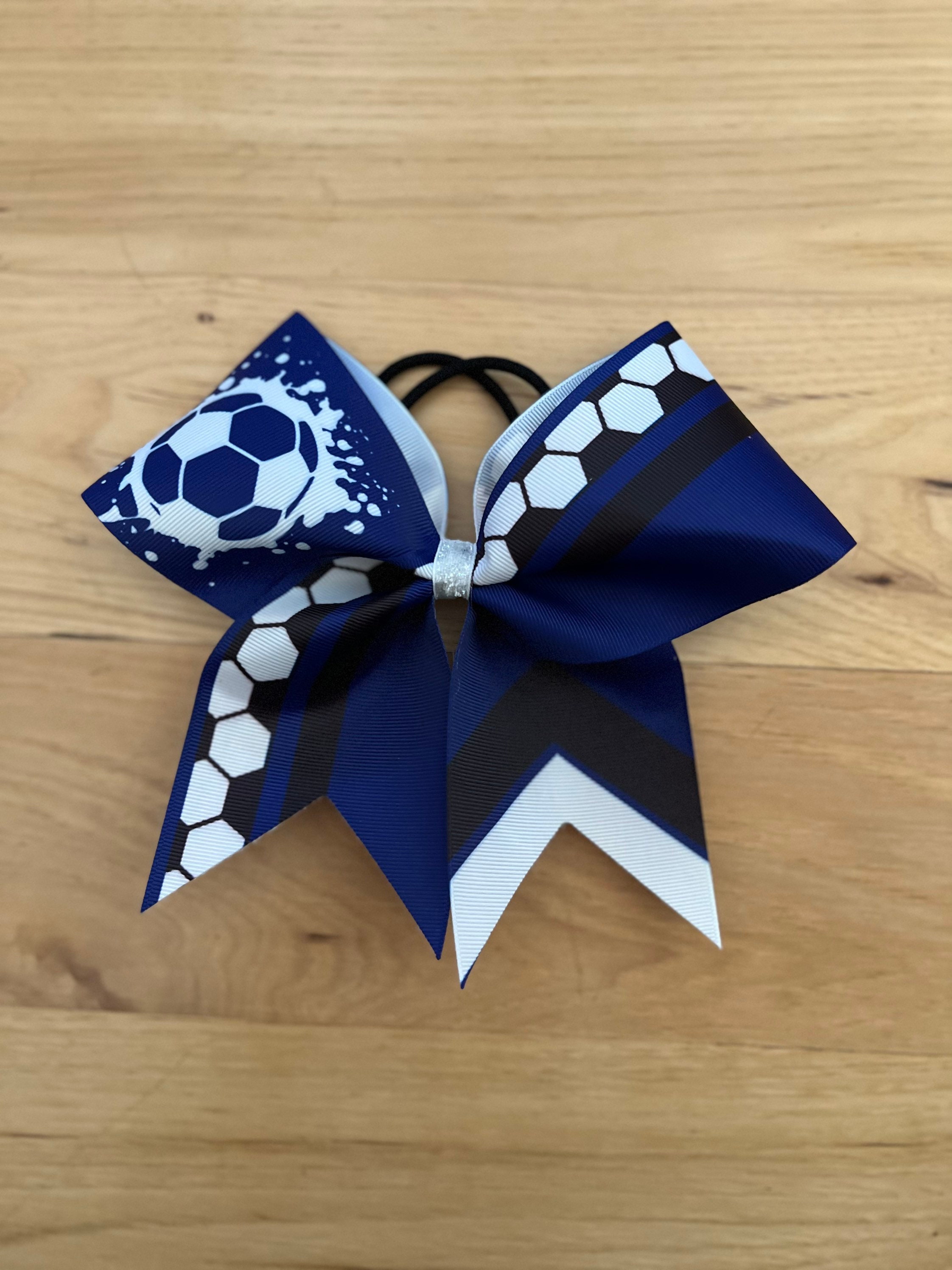 Custom Soccer Bow Made in Your Team Colors. Price Listed is per Bow ...