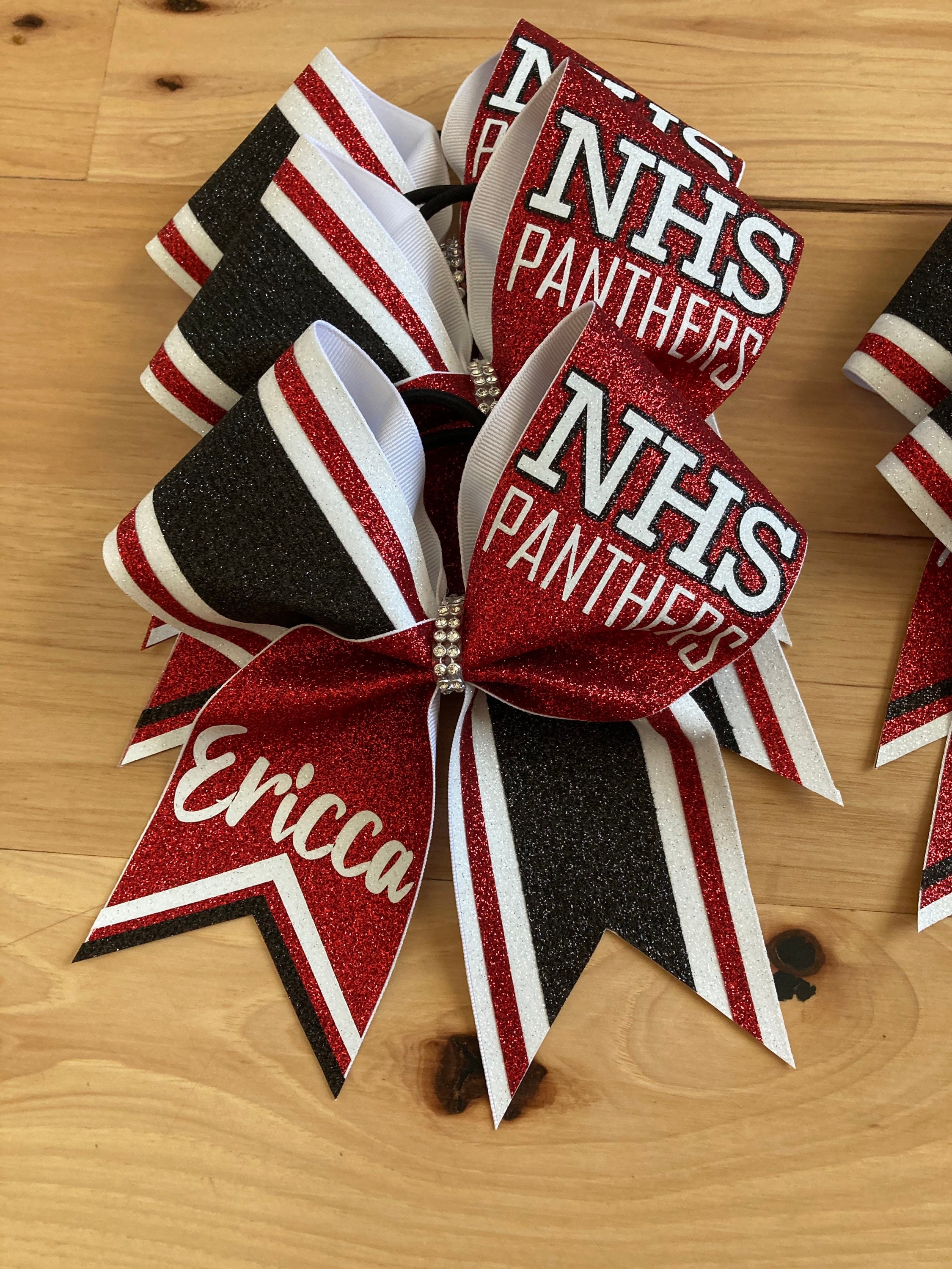 Custom Cheer Bows designed in your team colors. Price listed | Etsy