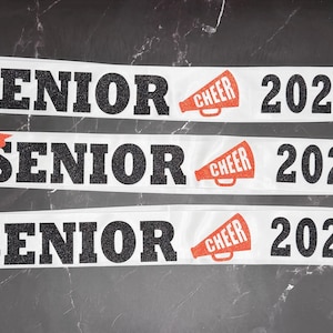 Senior Sashes Designed for Your Team. Price Listed is for Each ...