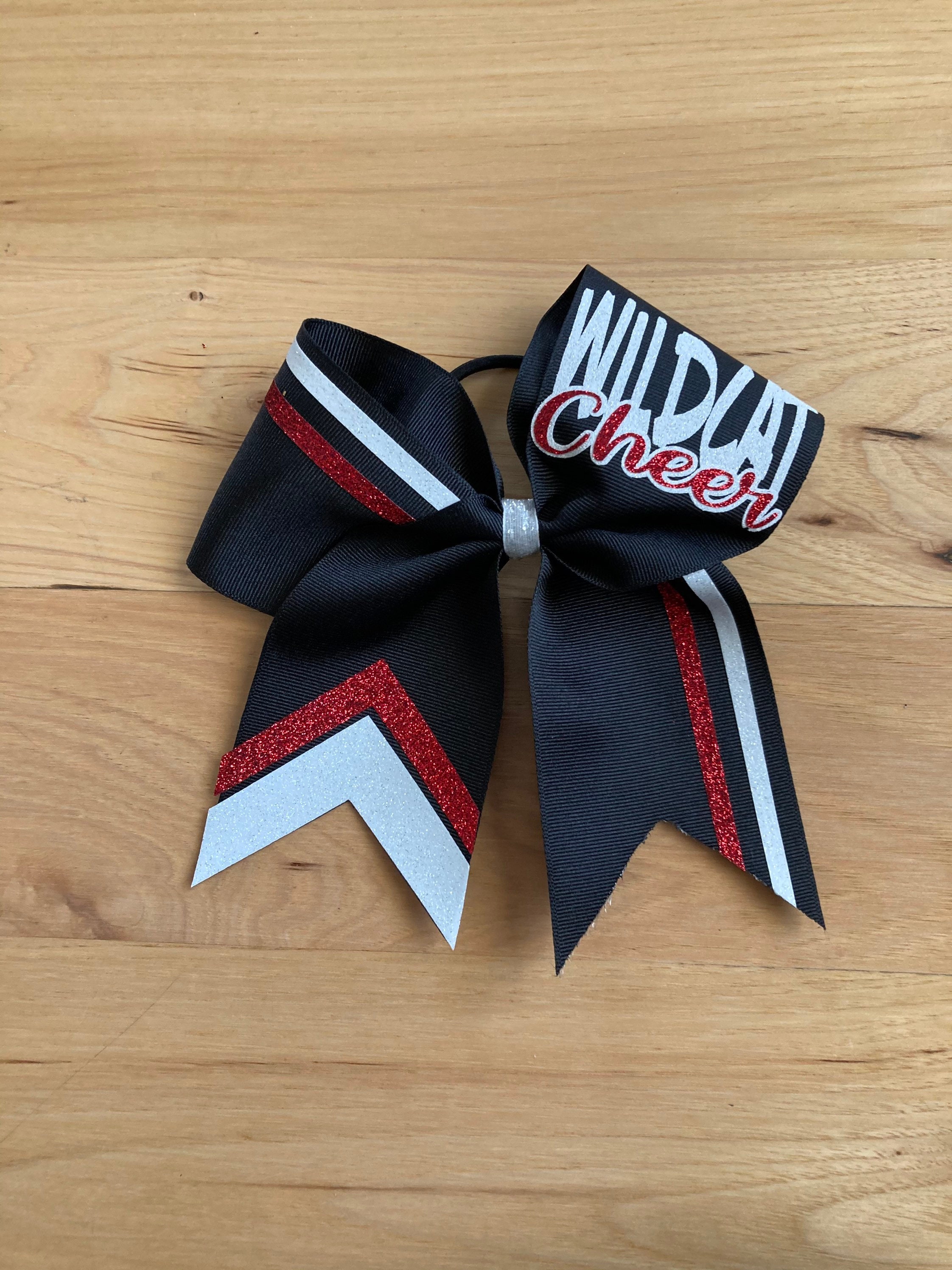 3 Custom Cheer Bows Made in Your Team Colors. Rhinestone | Etsy