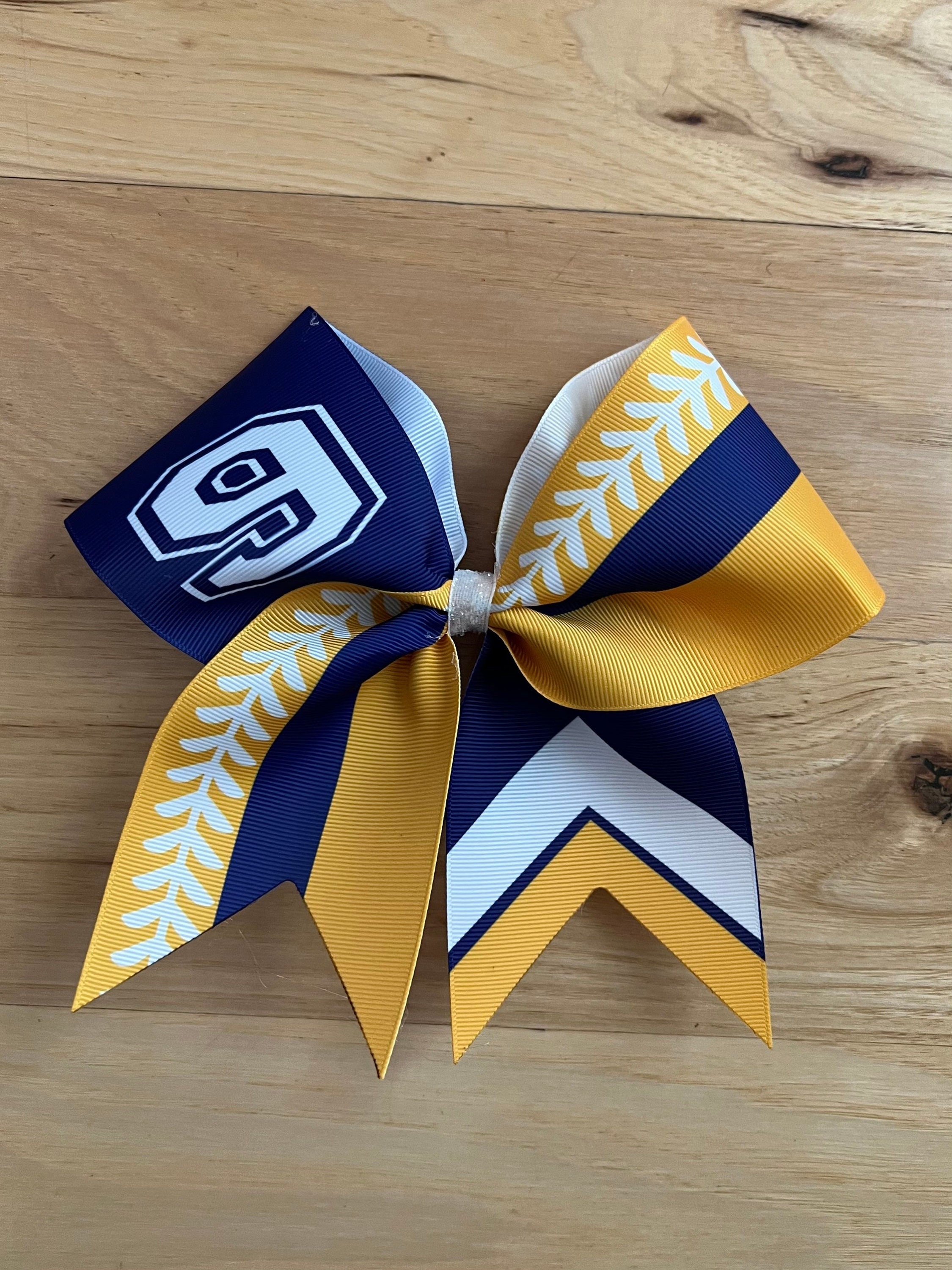 Custom Softball Bow Made in Your Team Colors. Price Listed is - Etsy