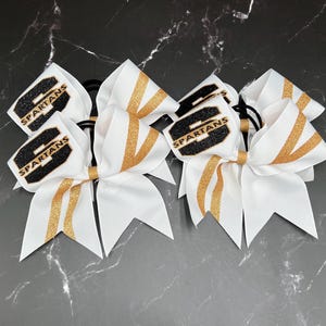 Custom Cheer Bows Designed in Your Team Colors. Price Listed is per ...