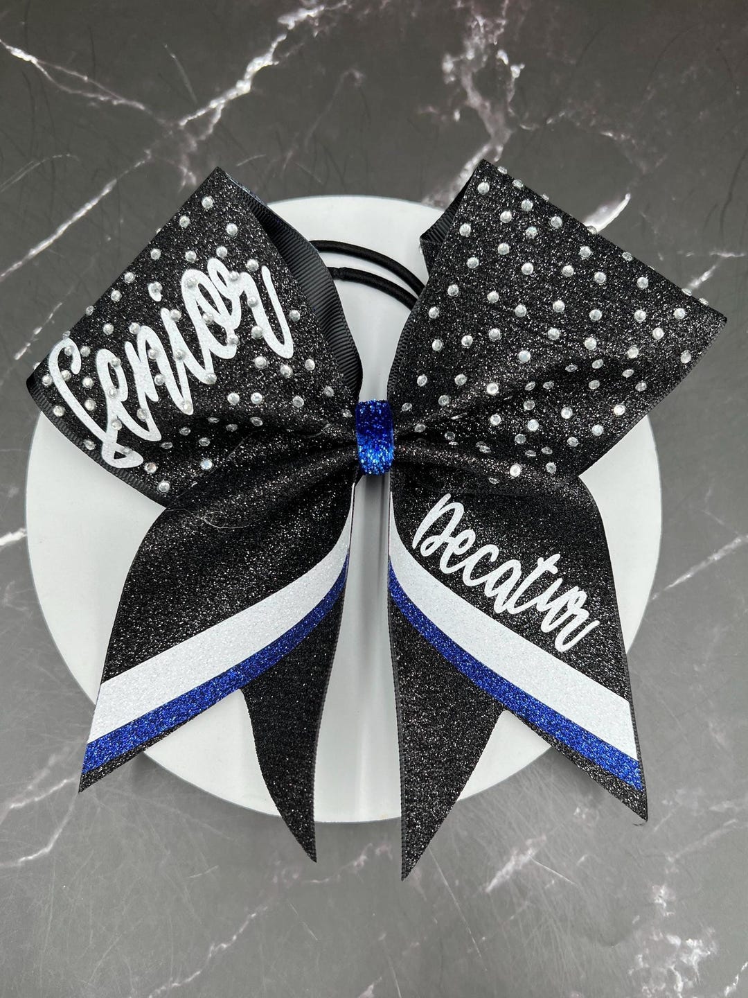 All New Liz Glitter Competition Cheer Bow With Rhinestones. Price ...