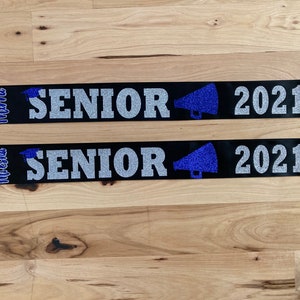 Gorgeous Double Layered Senior Sashes Made in Your Team | Etsy