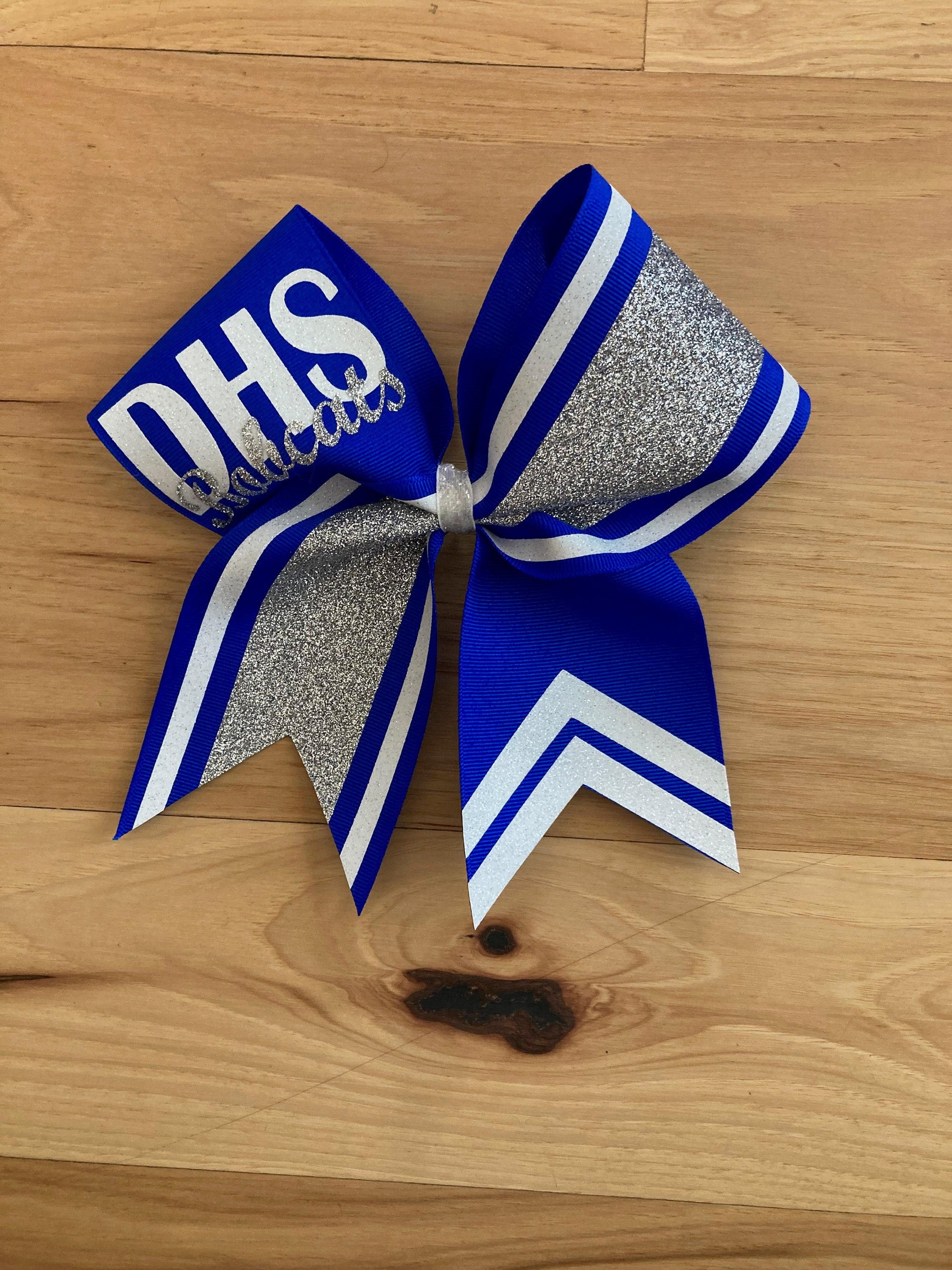 Embroidered Cheer Bows