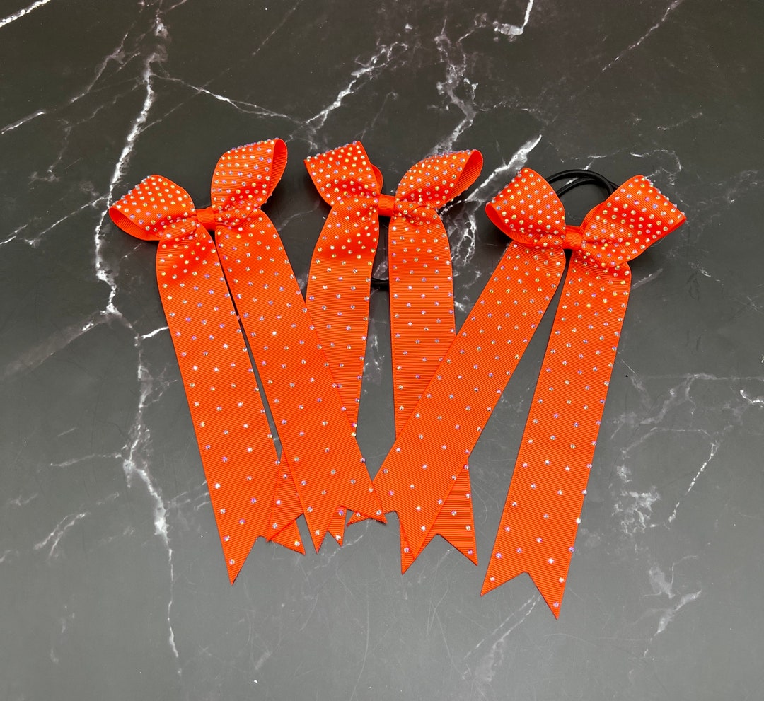 Custom College Cheer Bows Designed in Your Team Colors. Price Listed is ...