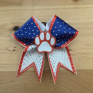 Sublimation Cheer Bow. Price Listed is per Individual Bow. Game Day Bow ...