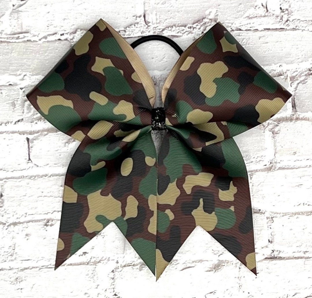 Camo Bows With or Without Writing. Price Listed is per Individual Bow ...