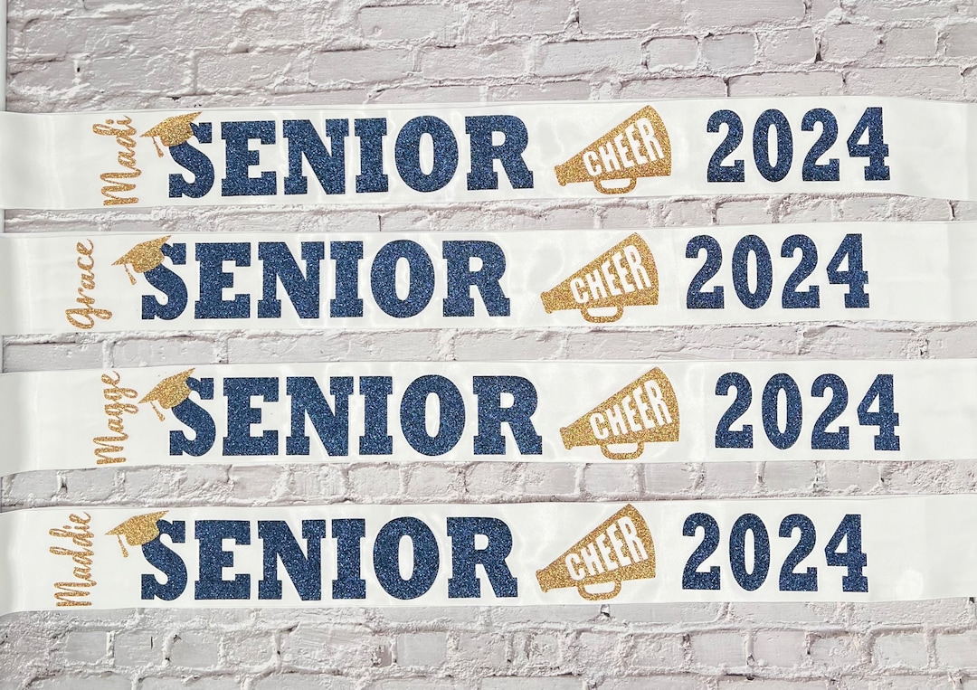 Senior Sashes Designed for Your Team. Price Listed is for Each ...