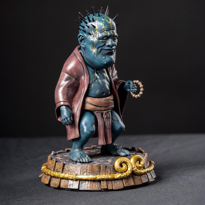 Elder Jinchi Boss Black Myth Wukong Hand Painted High Quality Art ...