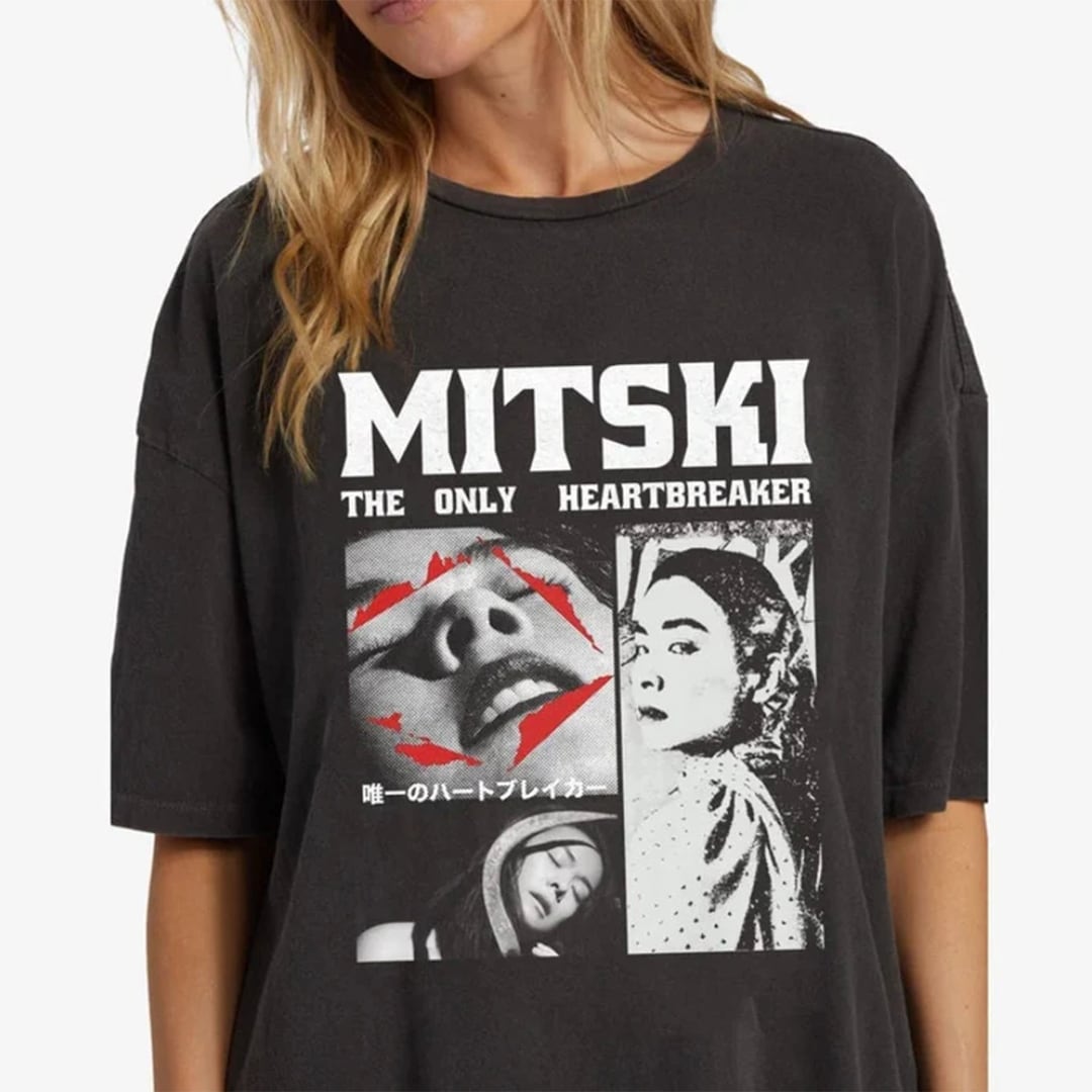 Mitski the Only Heartbreaker Shirt, Mitsky Shirt, Mitsky Tour Shirt ...
