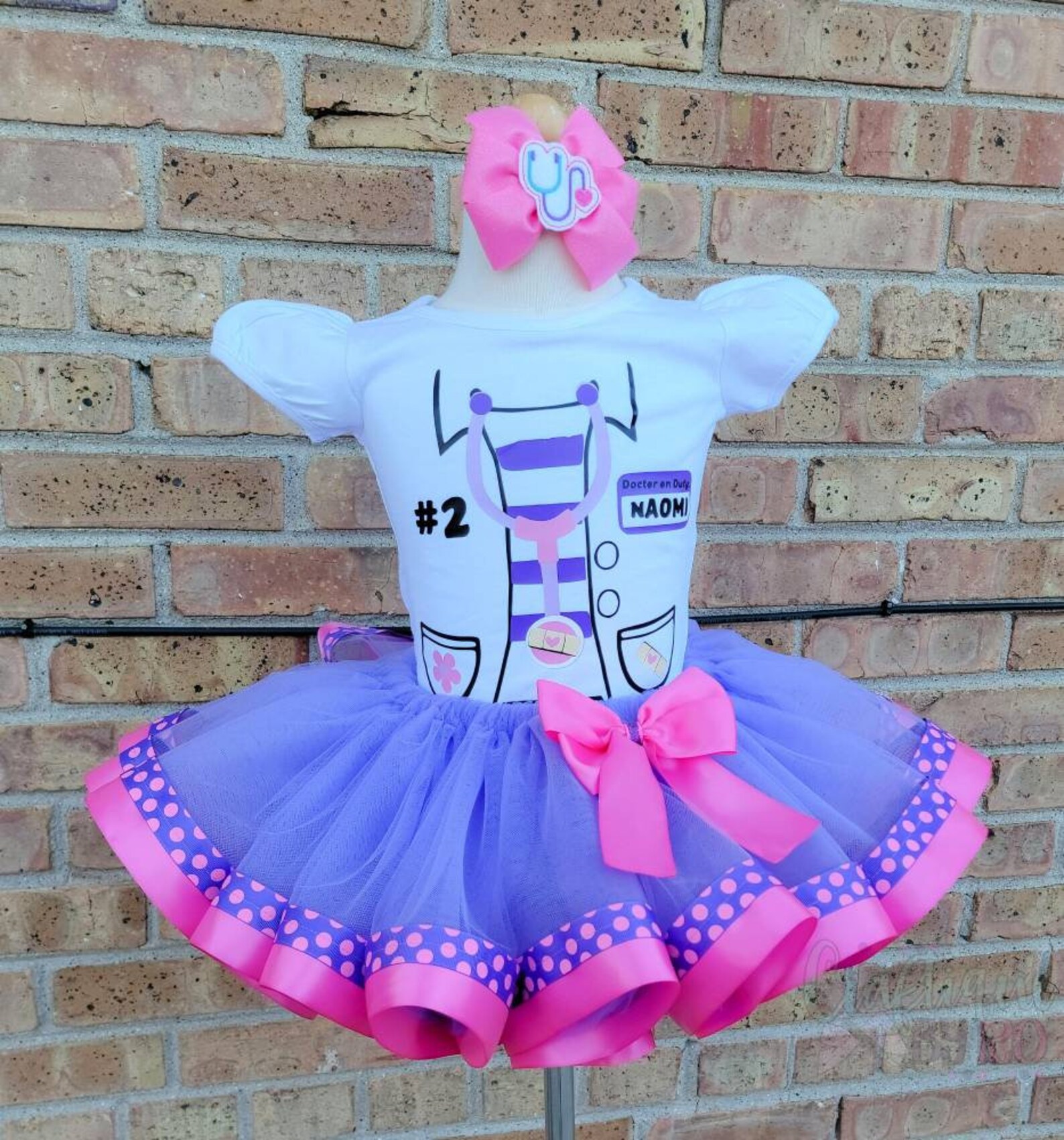 Doc Tutu Set Toy Doctor Tutu Set Birthday Outfit Doc - Etsy
