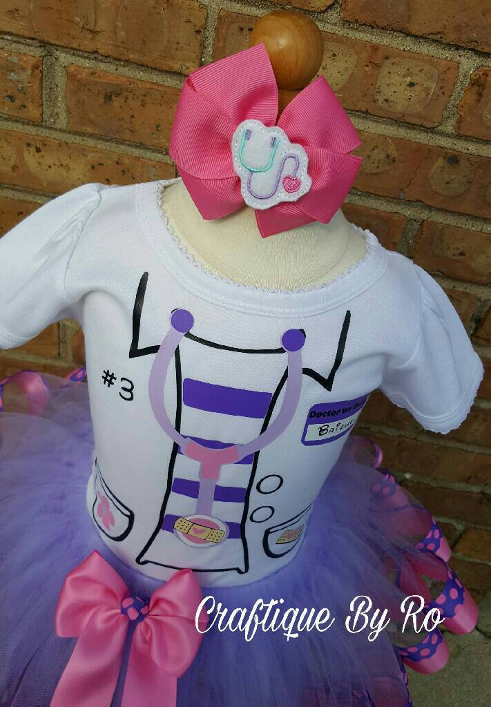 Doc Tutu Set Toy Doctor Tutu Set Birthday Outfit Doc | Etsy