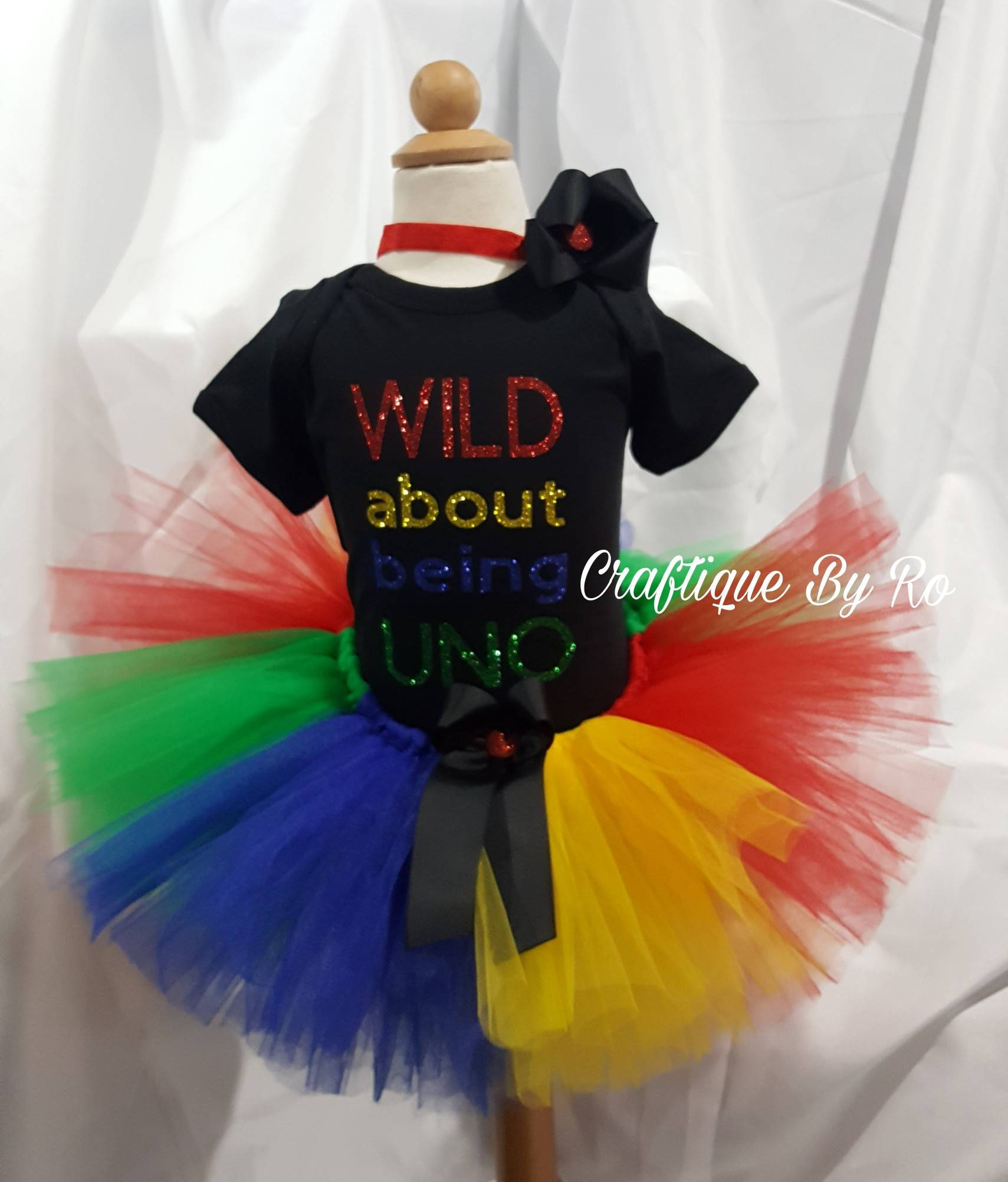 Wild About Being Uno Tutu Set Wild One Tutu Set Birthday | Etsy