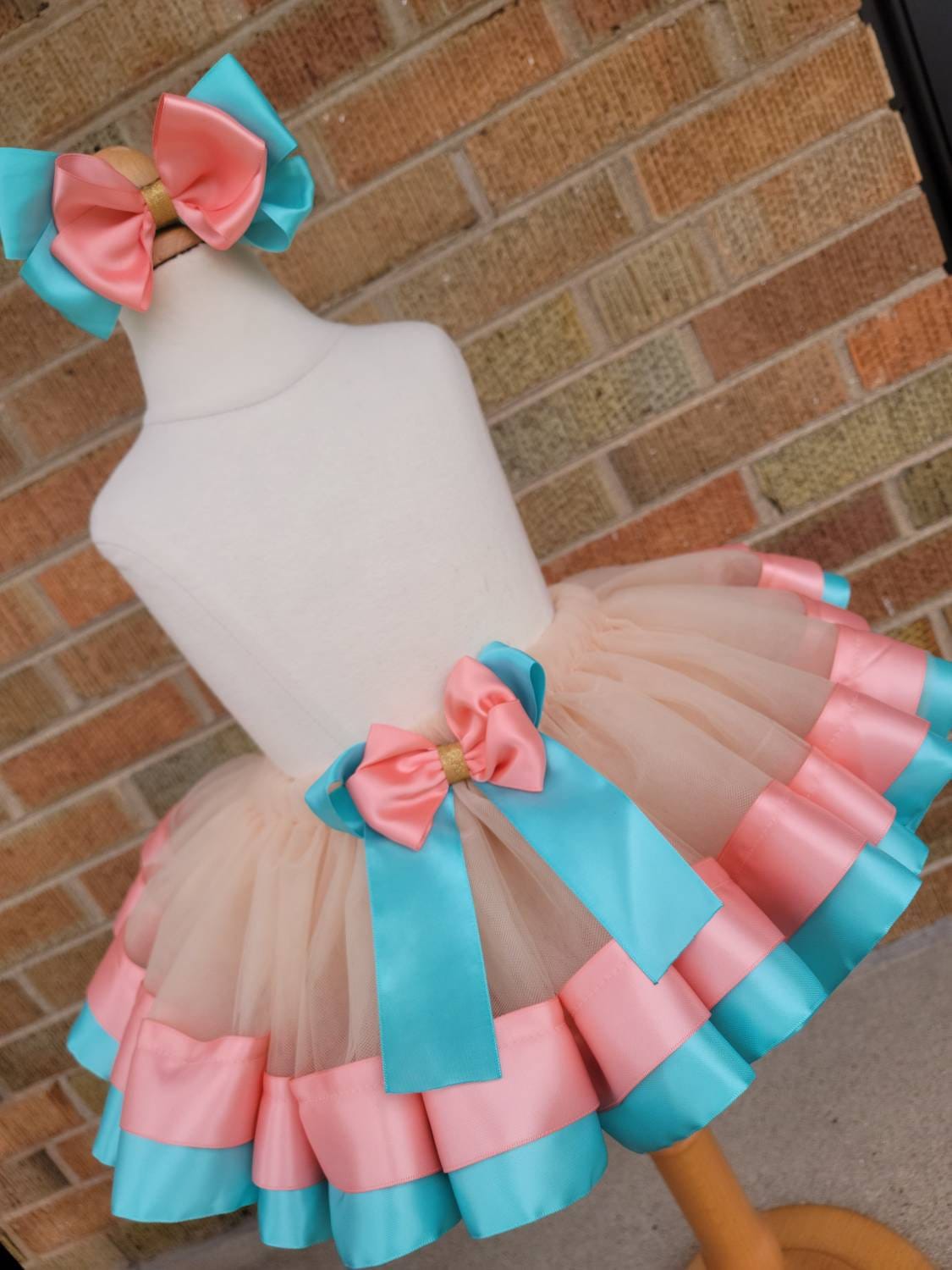 Hawaiian Princess Tutu Set Costume Birthday Outfit Shirt - Etsy