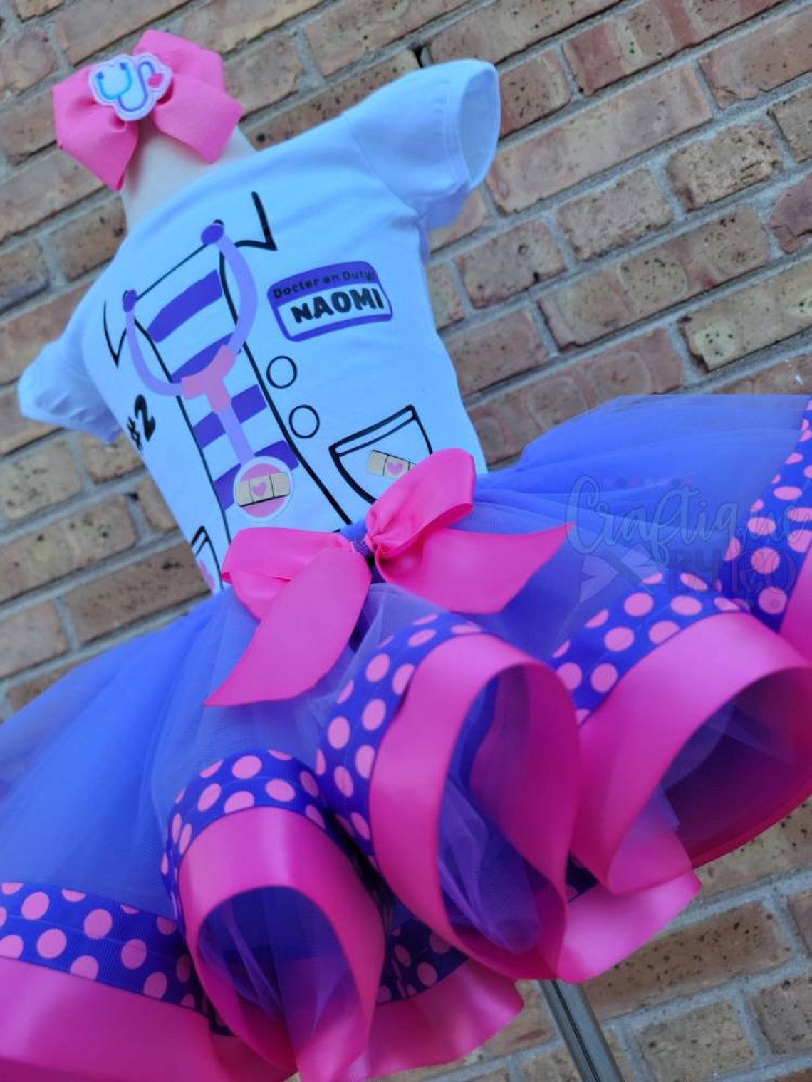 Doc Tutu Set Toy Doctor Tutu Set Birthday Outfit Doc - Etsy