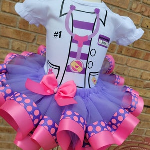 Doc Tutu Set - Toy Doctor Tutu Set - Birthday Outfit - Doc Birthday ...