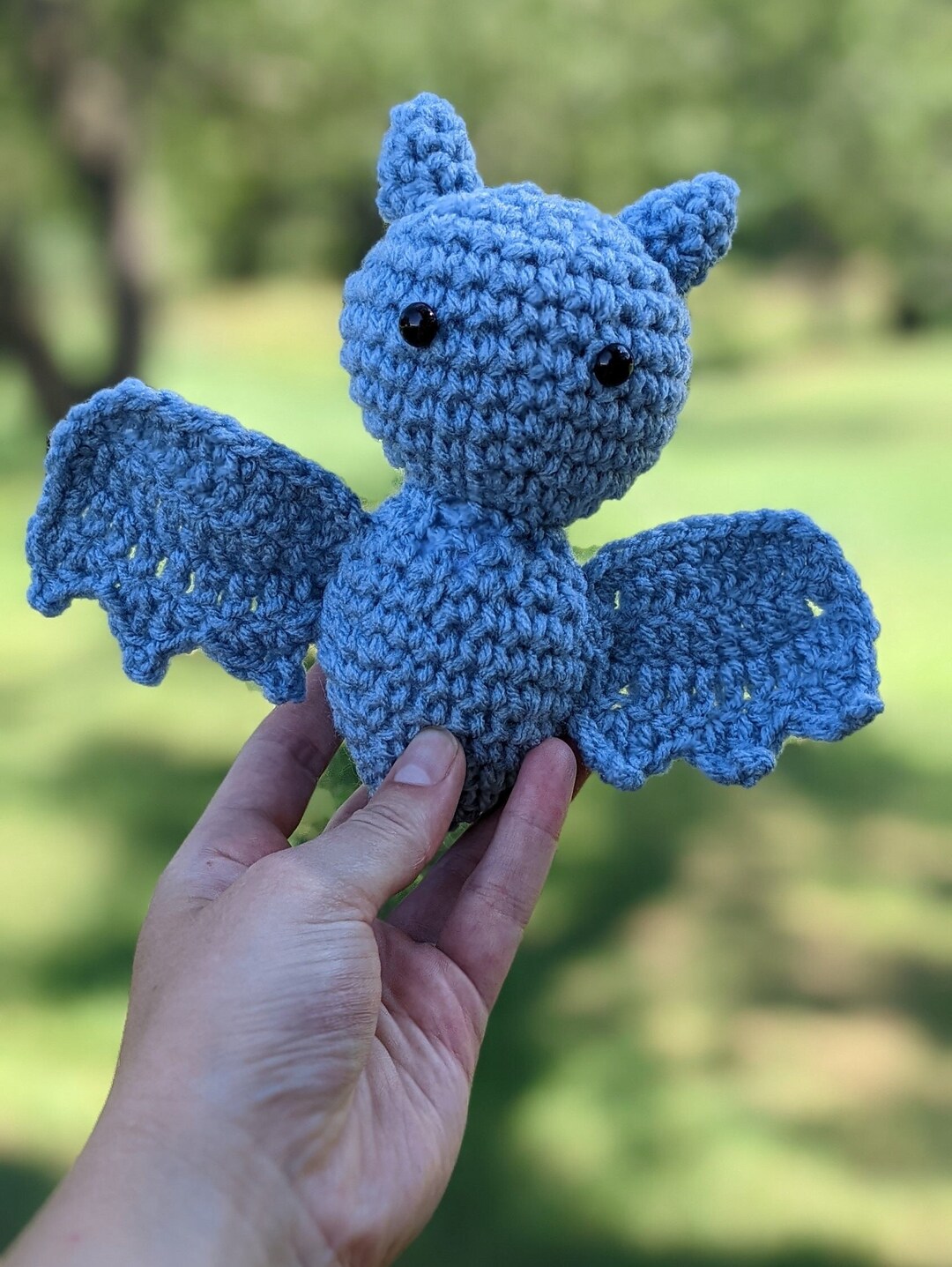 Boris the Bat Crochet Amigurumi Stuffed Animal Halloween - Etsy