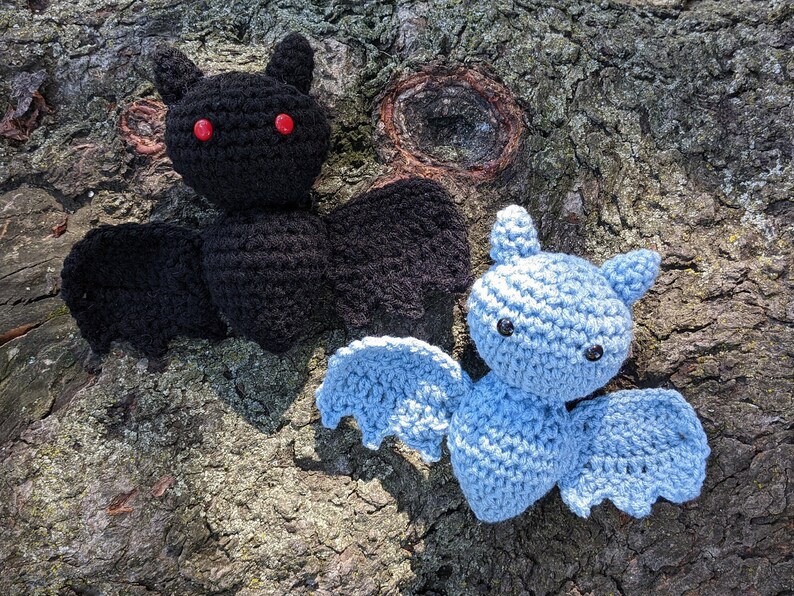 Boris the Bat Crochet Amigurumi Stuffed Animal Halloween - Etsy