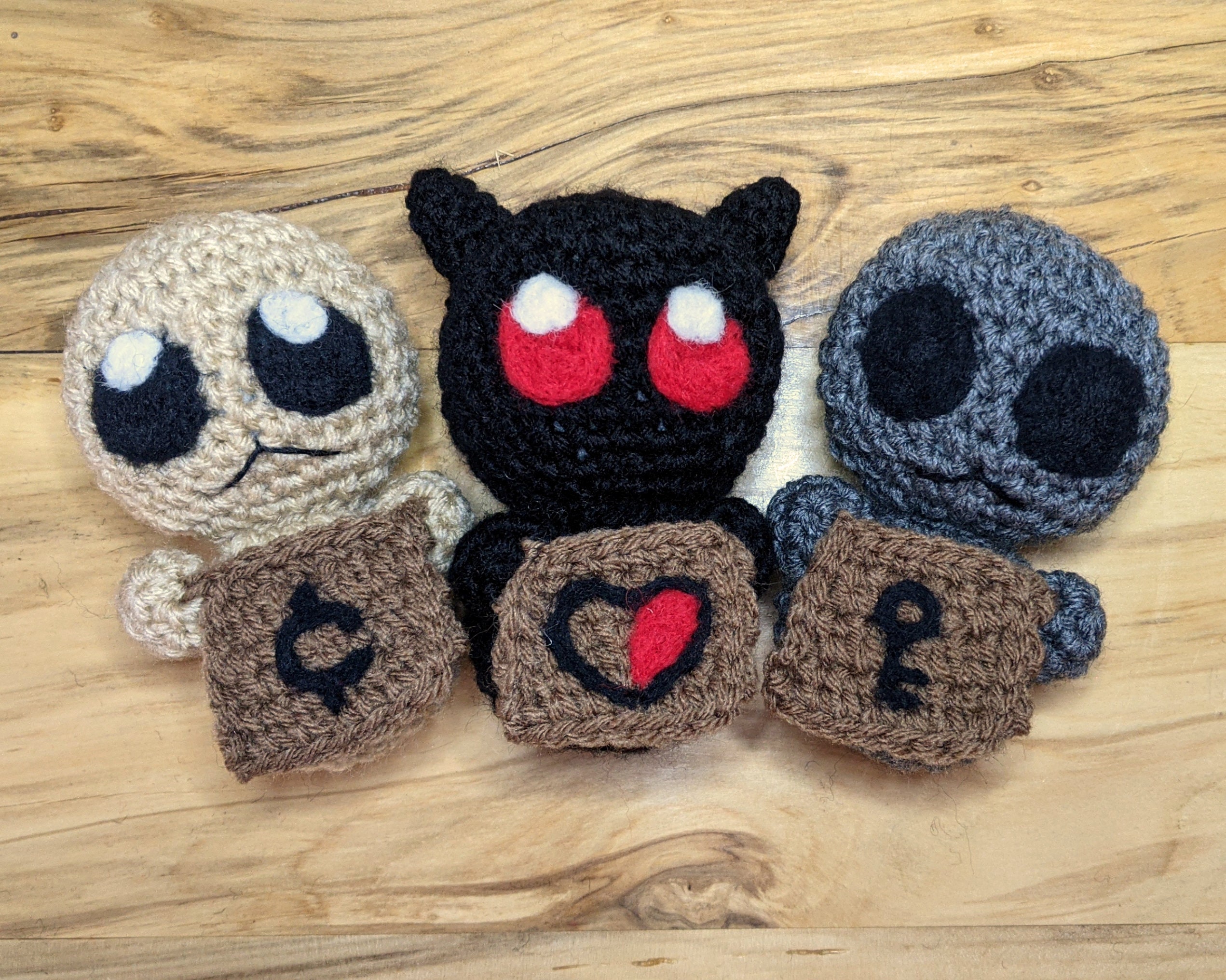 Binding of Isaac Beggars Crochet Horror Dolls | Etsy
