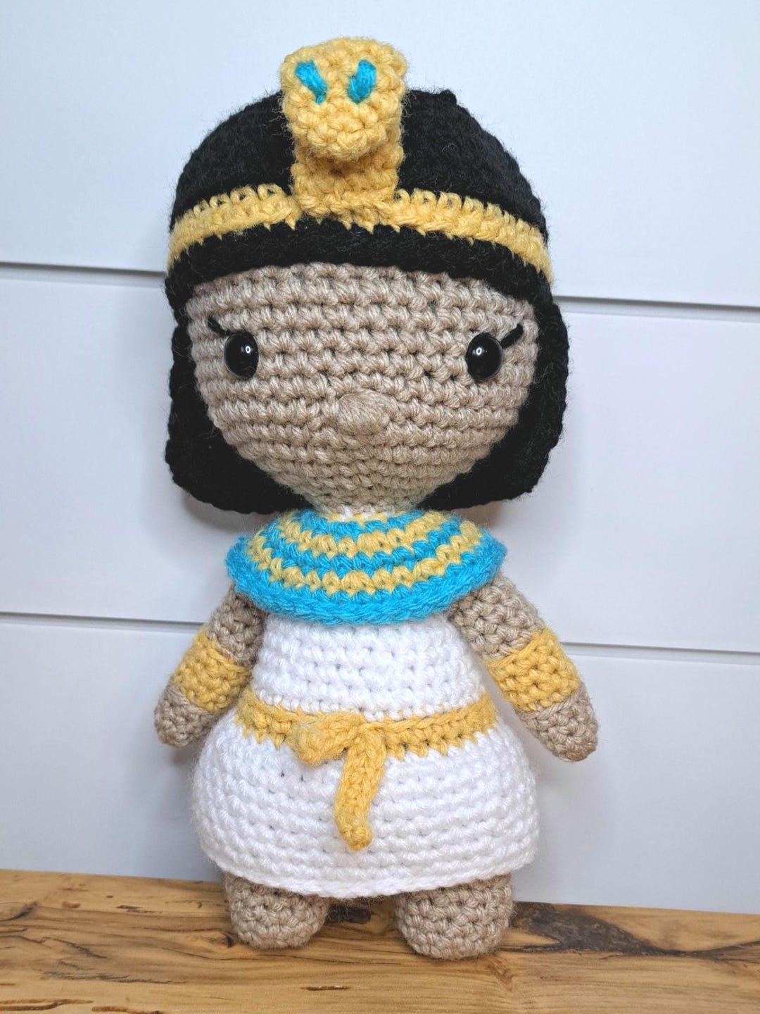 Cleopatra | Crochet Doll | Women of History | Amigurumi | Soft Toy ...