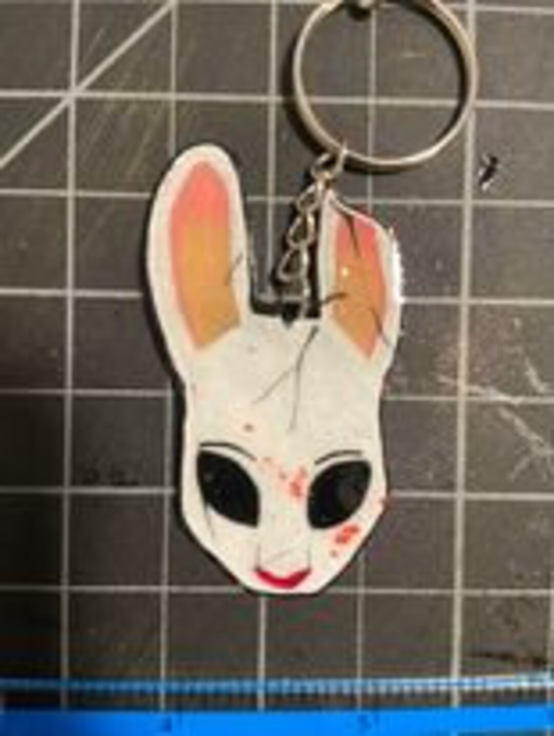 DBD Huntress Mask Charm Cute Simple Shrink Plastric - Etsy