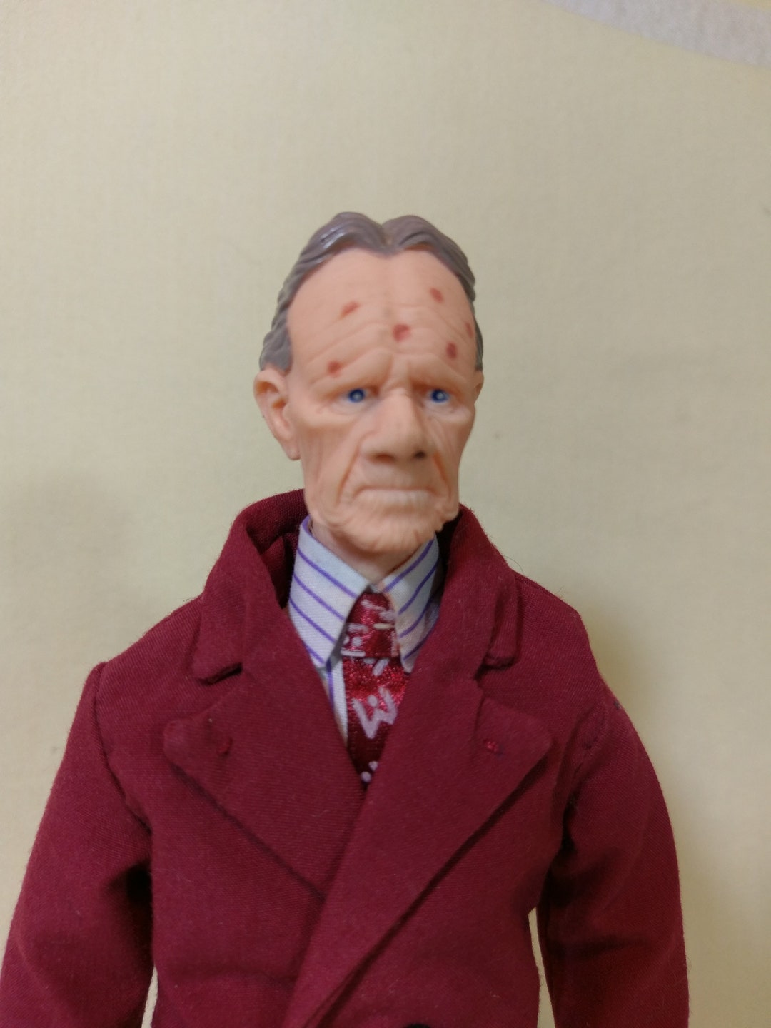 9-1/2" Prune Face by Applause 1990 - Etsy