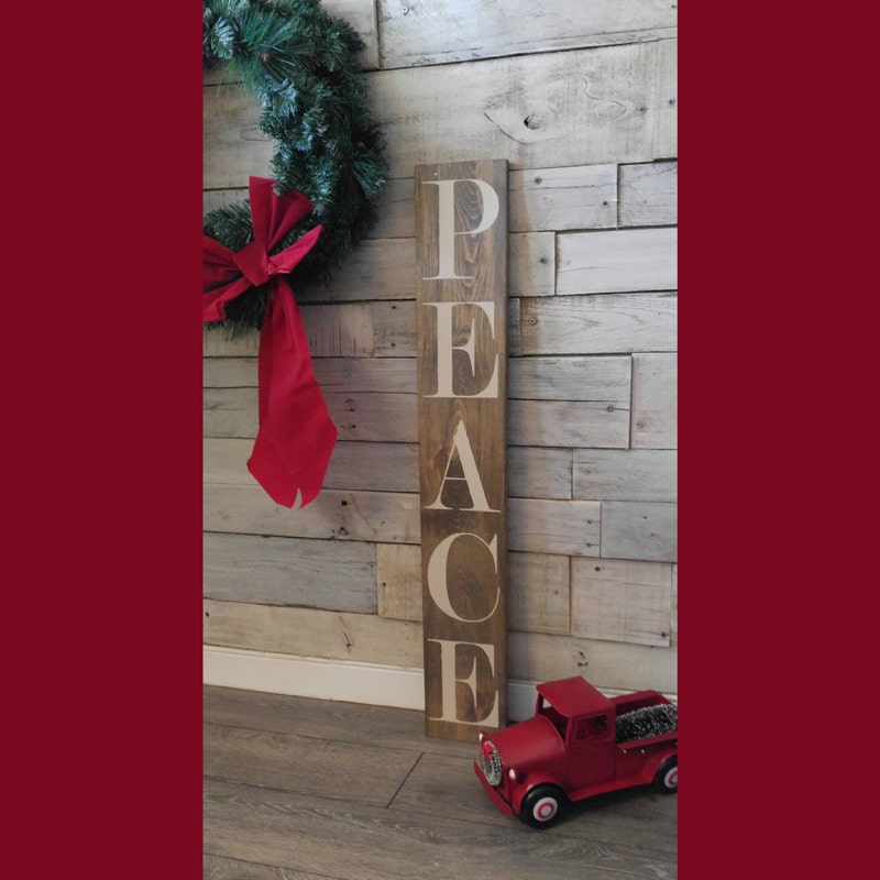 Christmas Porch Sign - Etsy