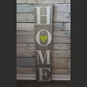 HOME Wooden Rustic Plague Sign / Welcome / Porch Sign / Outdoor ...