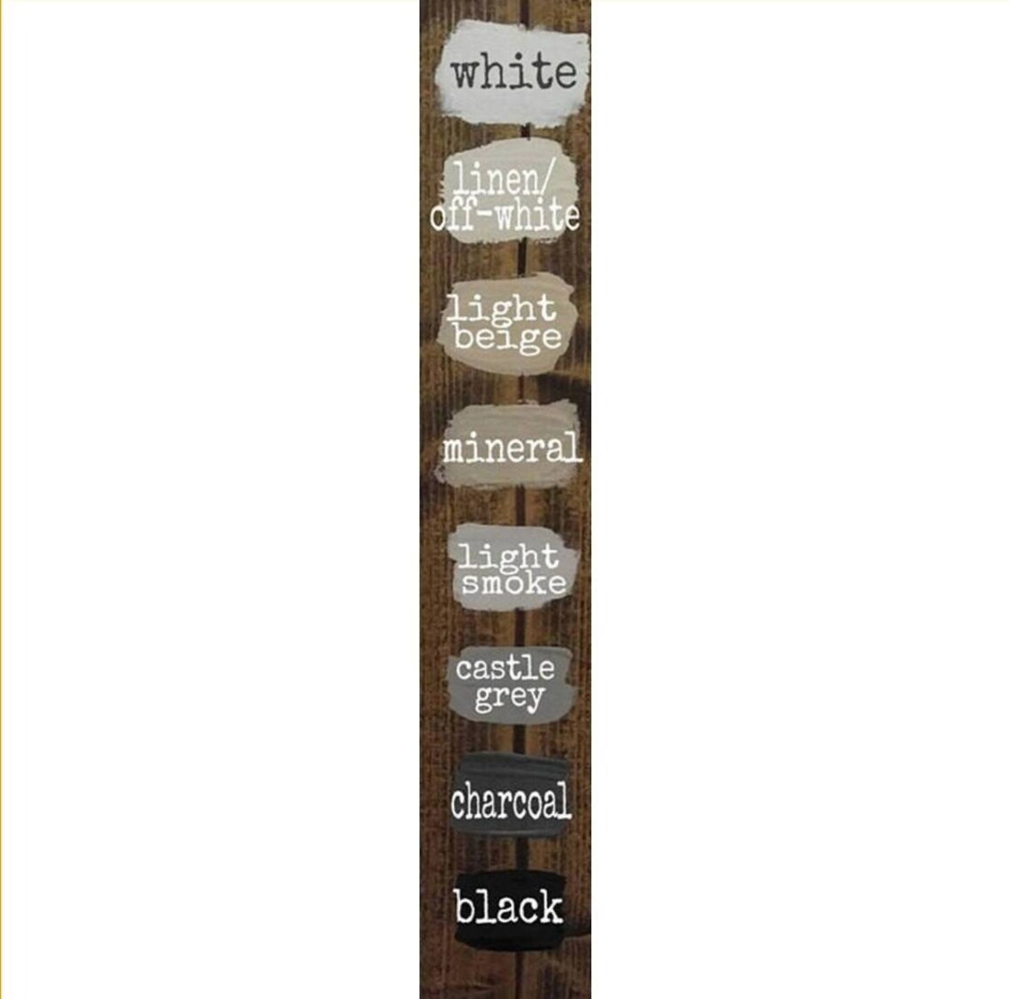 Christmas Rustic Wood Stocking Name Tags 6.5" X 2.5" Decor CUSTOM ...