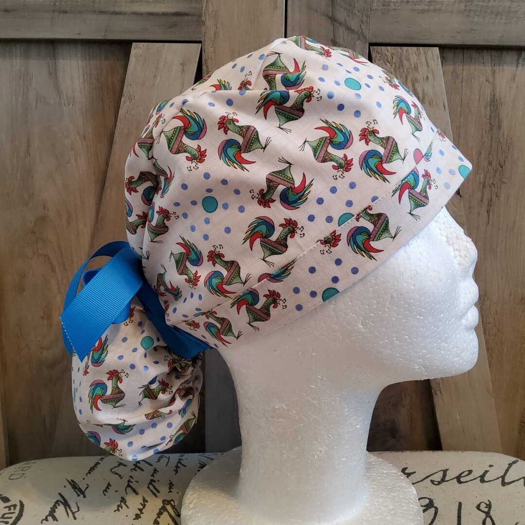 Roosters Ponytail Euro Caps - Etsy
