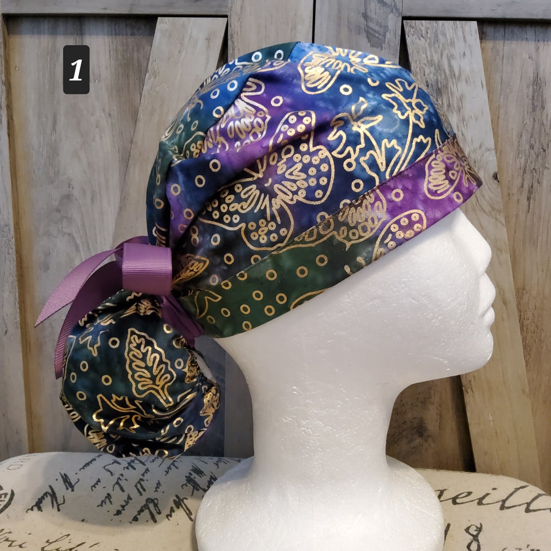 Celestial, Metallic, Butterflies, Planets Ponytail Caps - Etsy