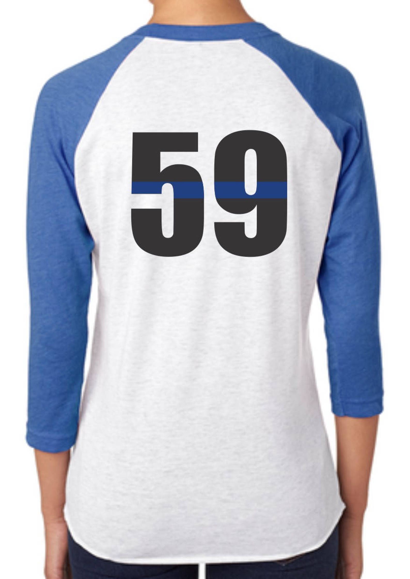 Police Week Shirt Back the Blue Shirt Personalized Police | Etsy