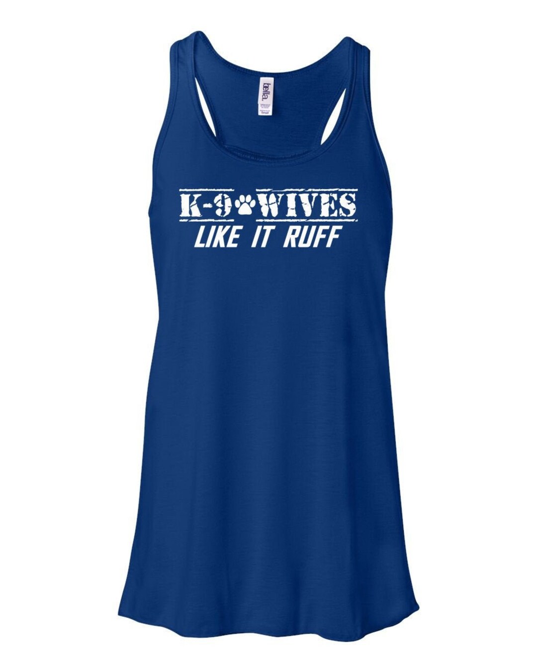 K9 Police Tank Top, K9 Wives Like It Ruff Tank, Funny Police Wife Shirt ...