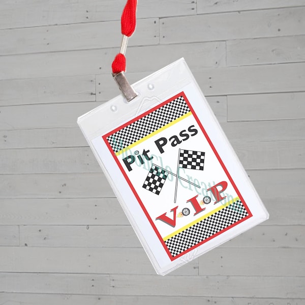 Pit Passes - Etsy