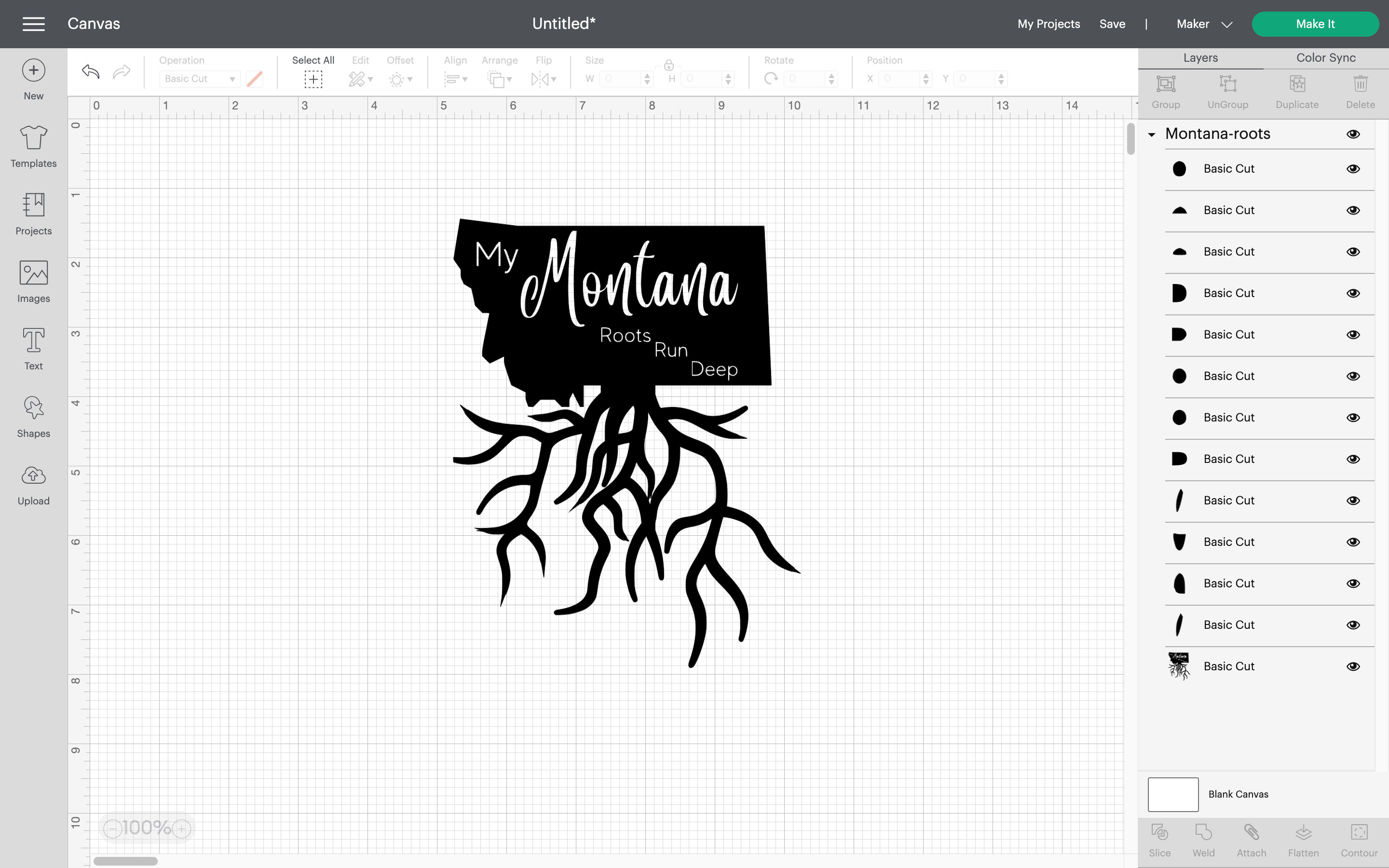Montana Roots Svg| Montana Gifts| Montana Outline| Montana Silhouette ...