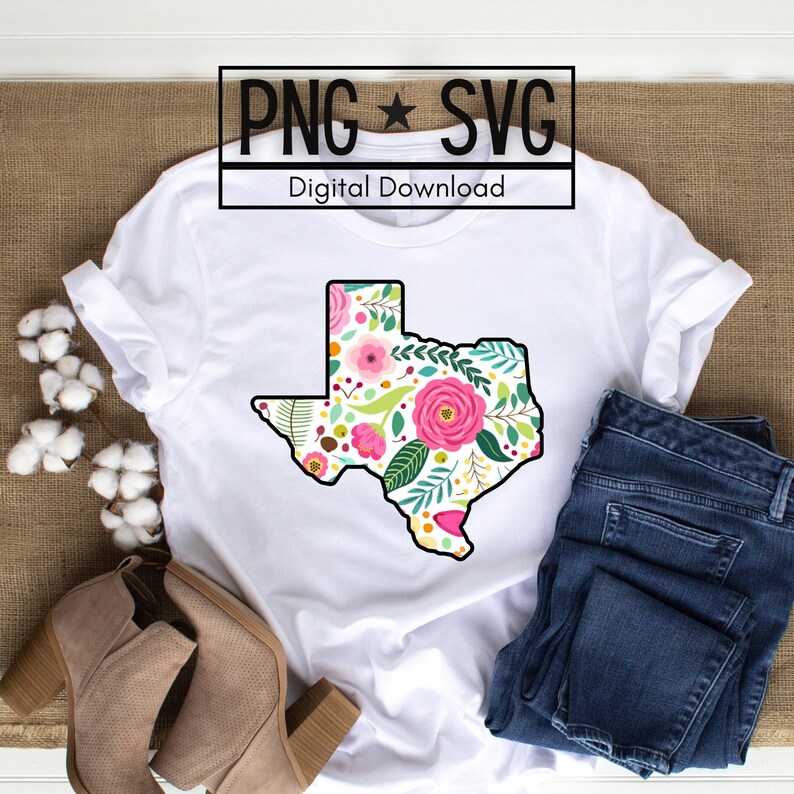 Texas State Floral Svg, Texas Svg, Texas Png, Texas Clip Art, Texas ...
