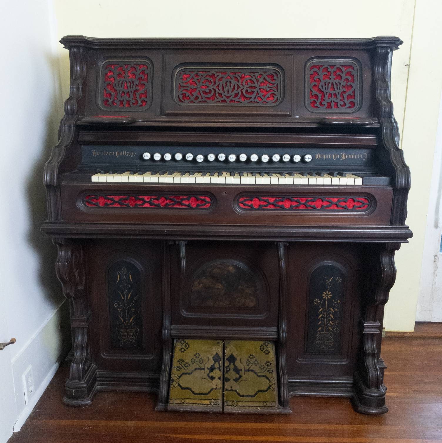 Antique 1800s Western Cottage / Musical Instrument | Pump Organ ...