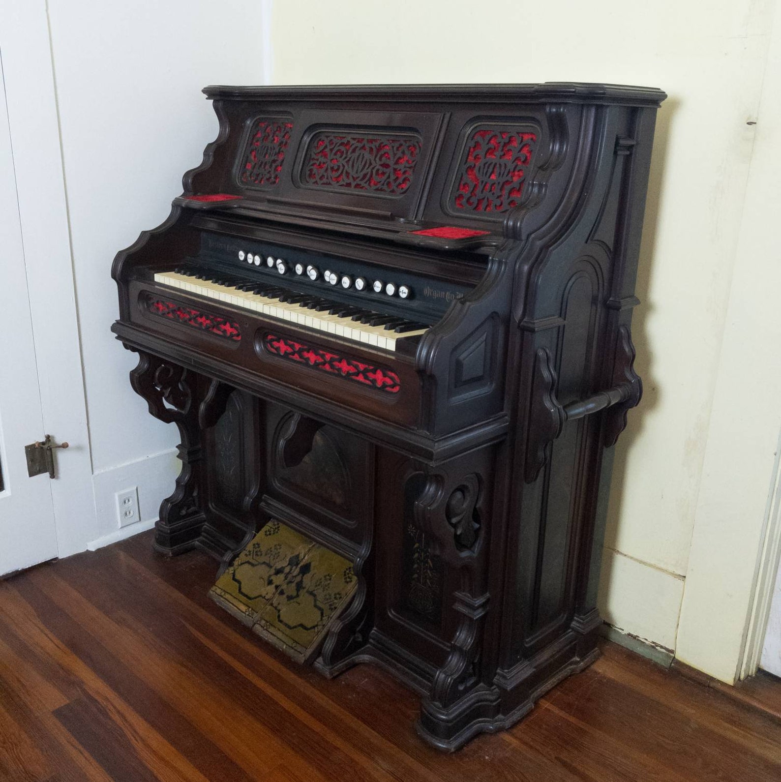 Antique 1800s Western Cottage / Musical Instrument | Pump Organ ...
