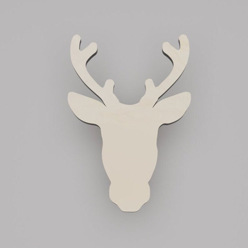 Reindeer Cut Outs - Etsy