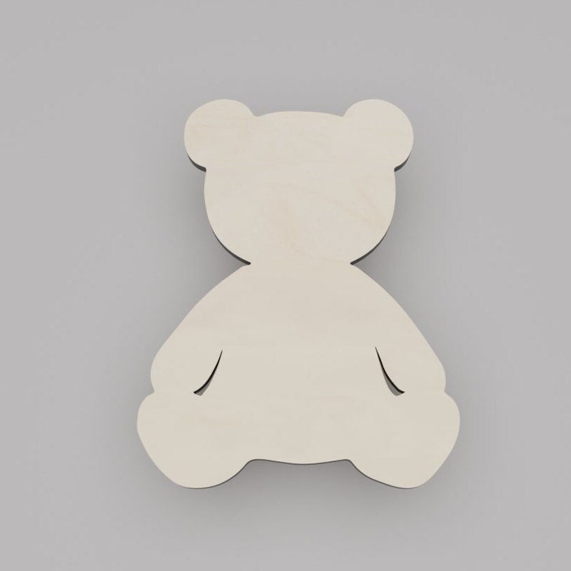 Teddy Bear Cutouts - Etsy