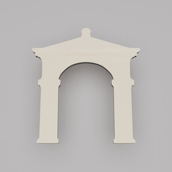 Laser Cut Arch Wooden Cutout - Etsy